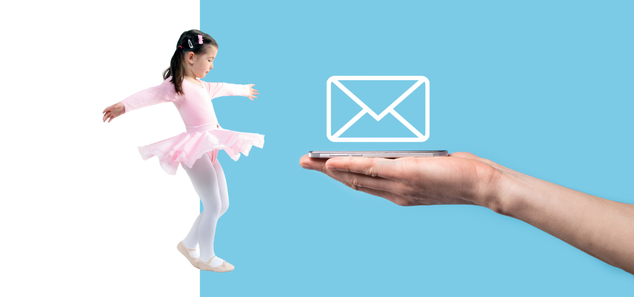 Email Marketing for Dance Studios with Newsletter template