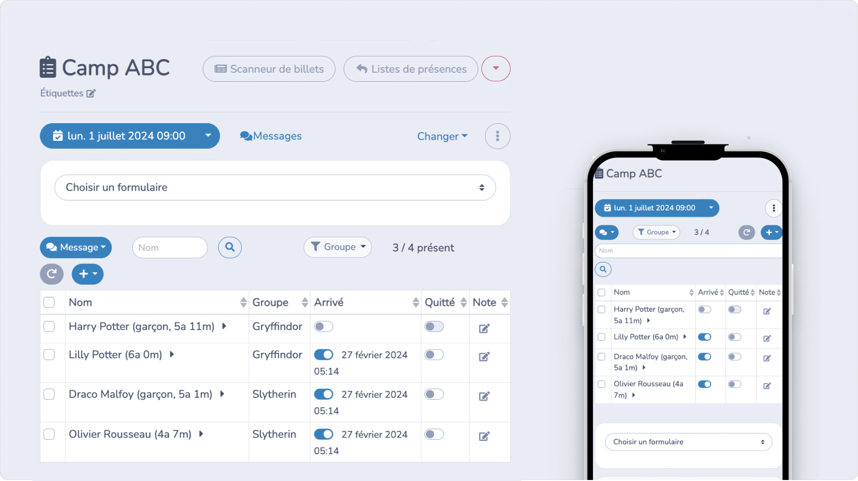 La gestion des présences pour un camp de jour : tous nos conseils