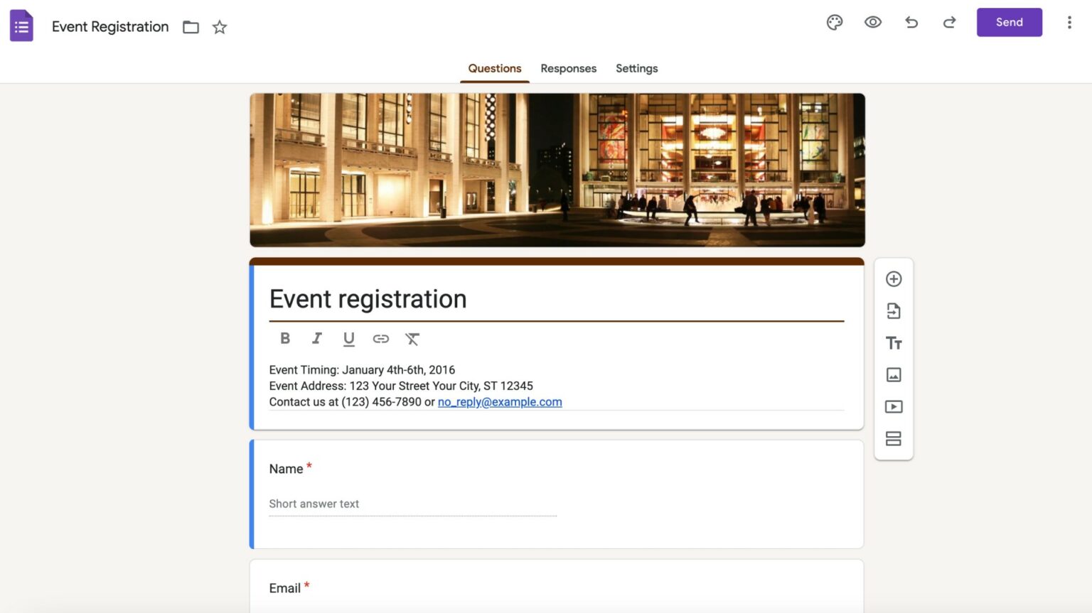 How to Create a Registration Form with Google Forms