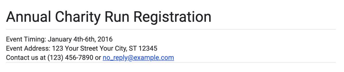 How to Create a Registration Form with Google Forms