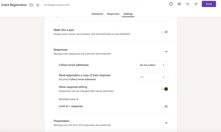 How to Create a Registration Form with Google Forms