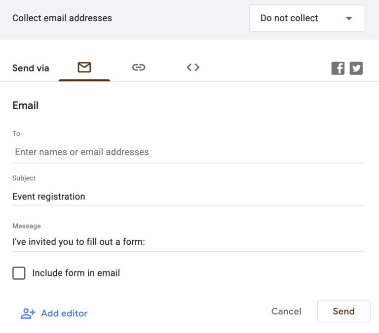 How to Create a Registration Form with Google Forms