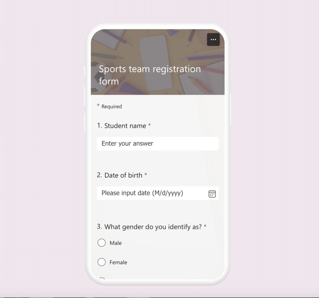 How to Create a Registration Form with Microsoft Forms