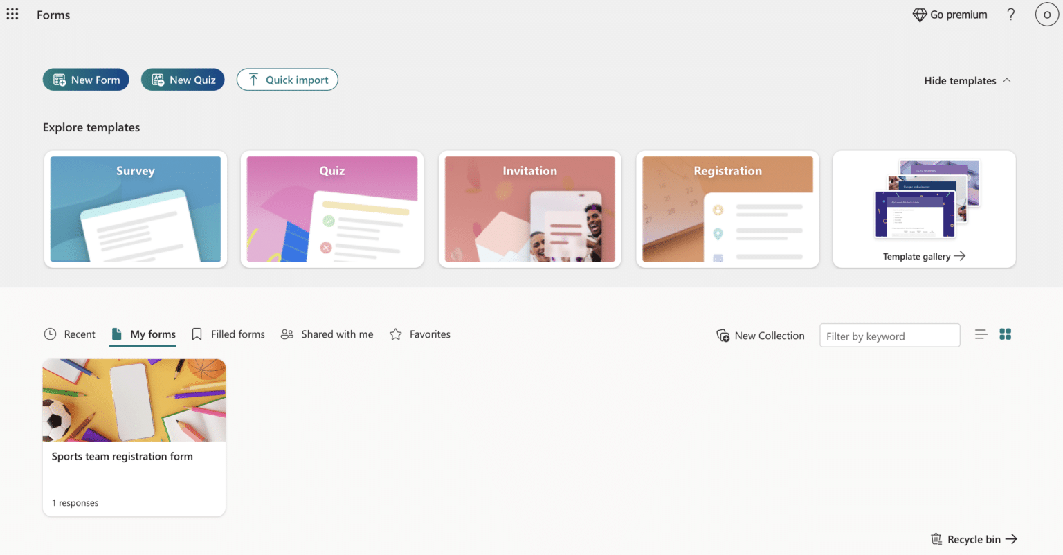 How to Create a Registration Form with Microsoft Forms