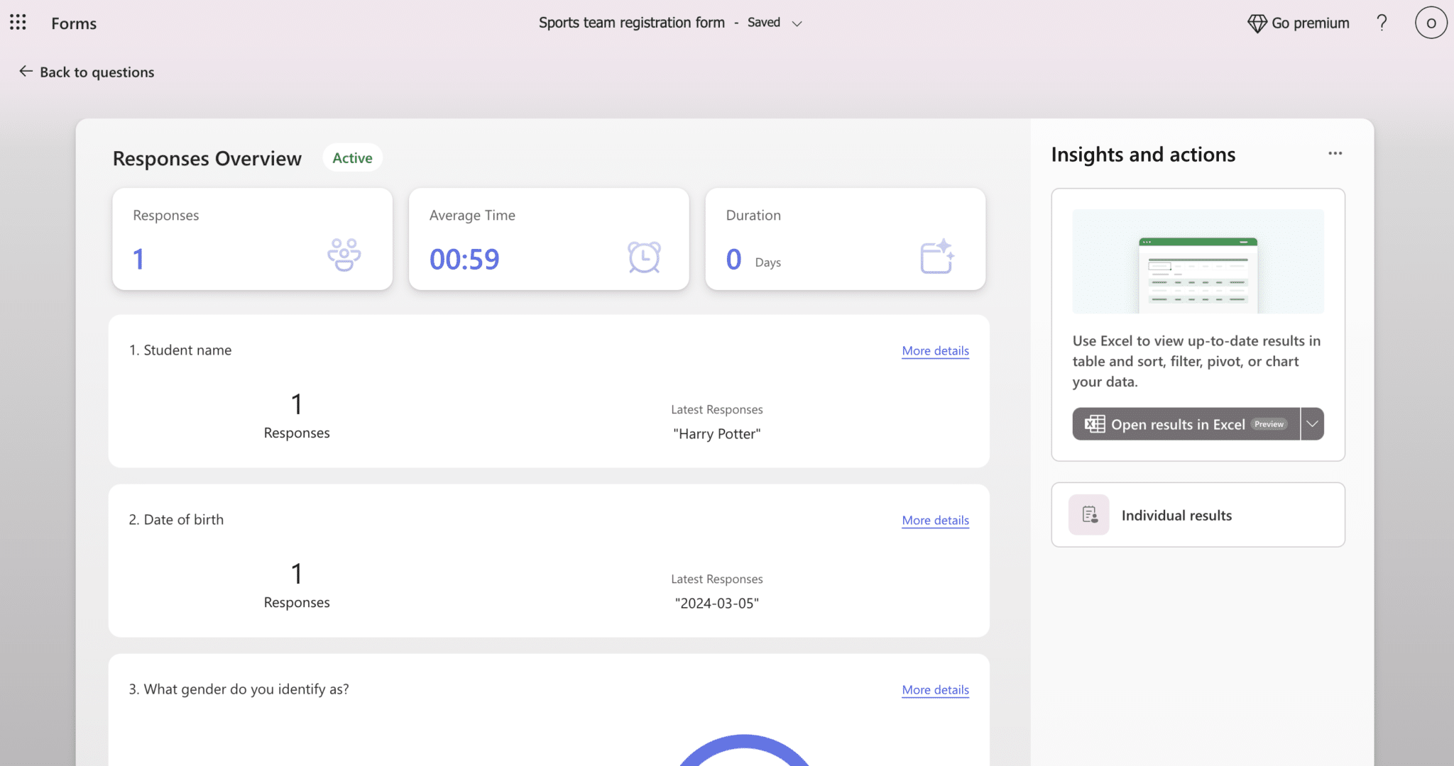 How to Create a Registration Form with Microsoft Forms