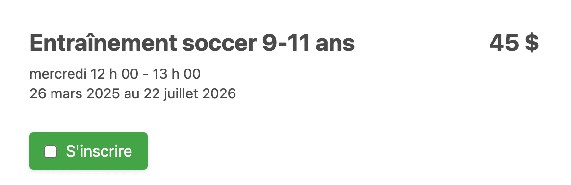 Comment créer un formulaire d’inscription pour club de soccer (avec ...