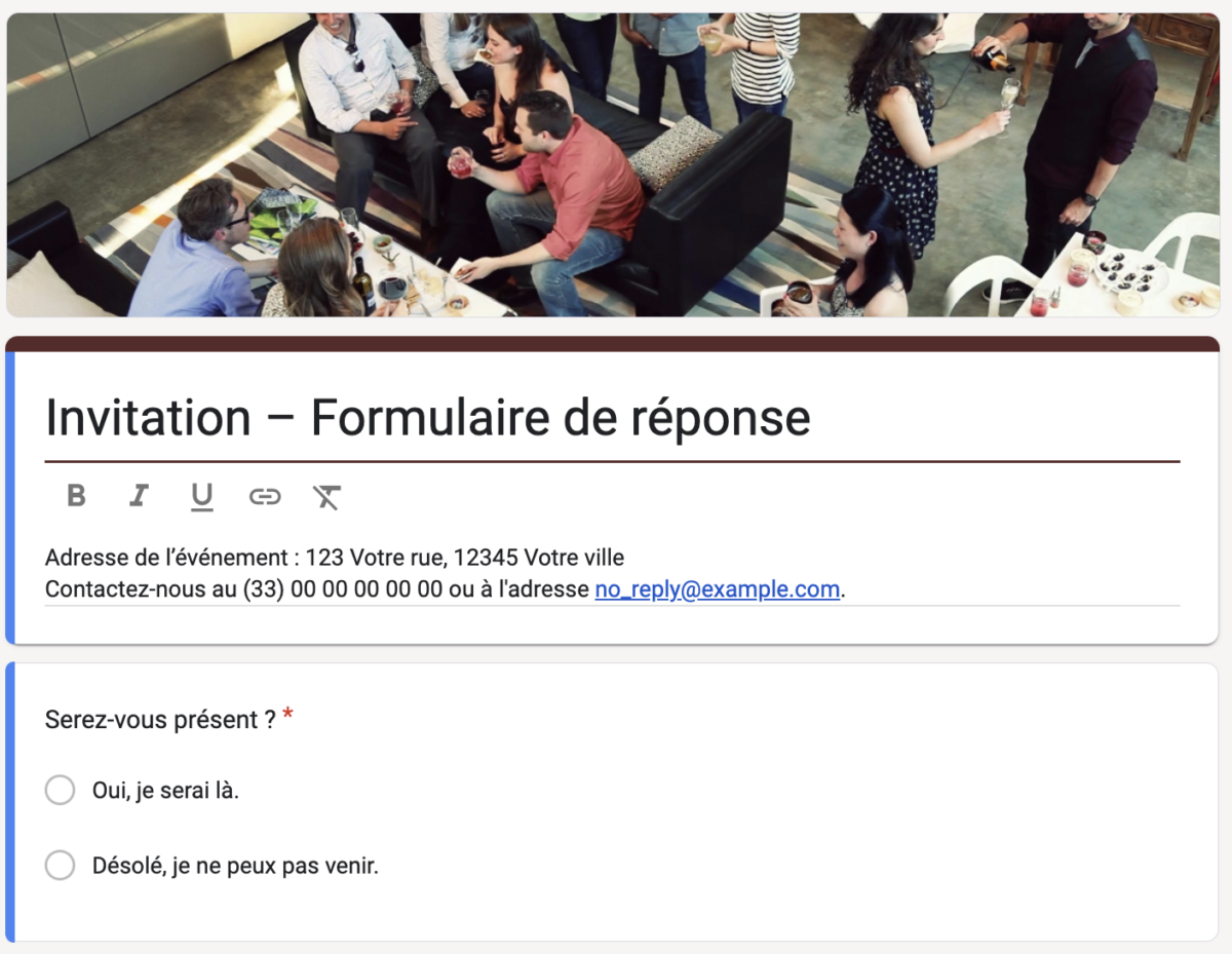 Comment créer un formulaire d’inscription avec Google Forms