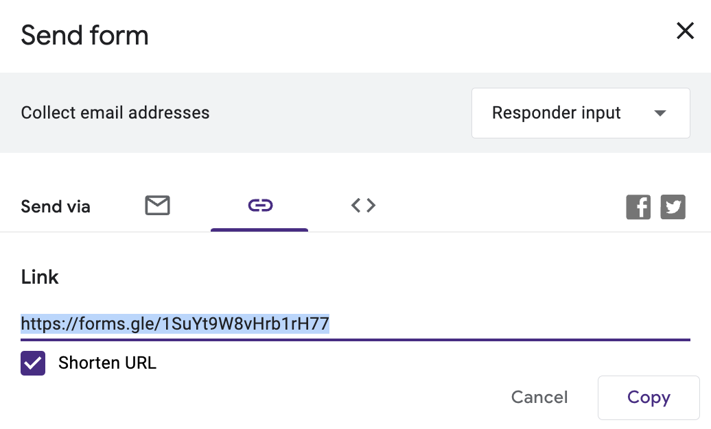Attendance Tracking System with Google Forms