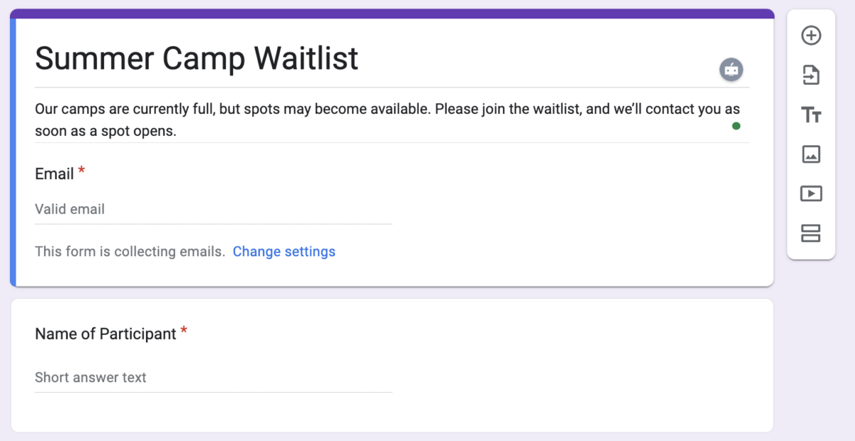 How to Create a Waitlist on Google Forms: A Step-by-Step Guide