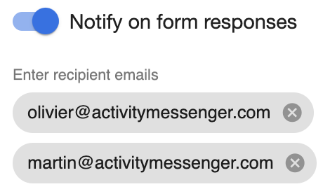 How to Send Google Form Responses to Multiple Email Addresses