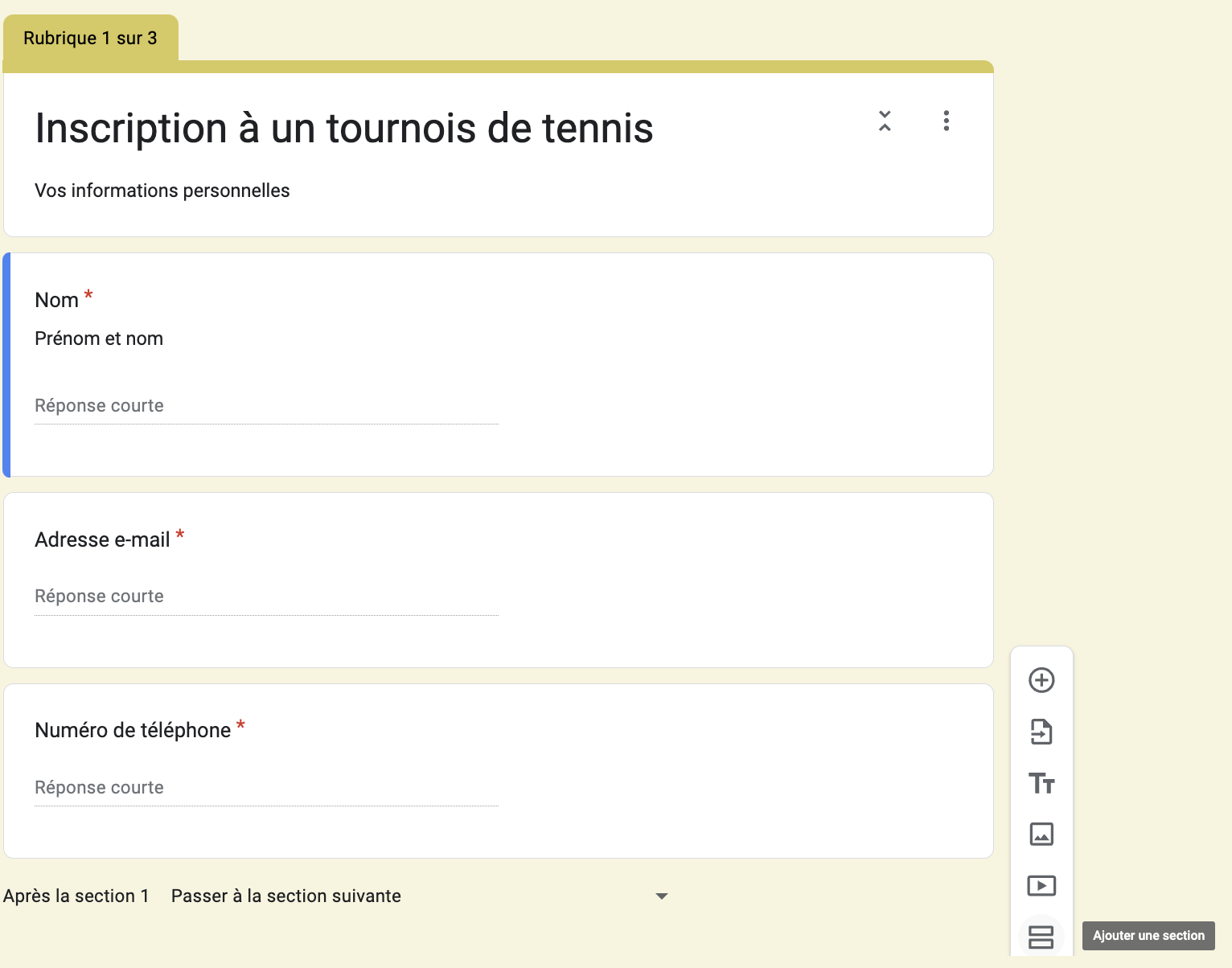 Comment ajouter une logique conditionnelle dans Google Forms (afficher ...