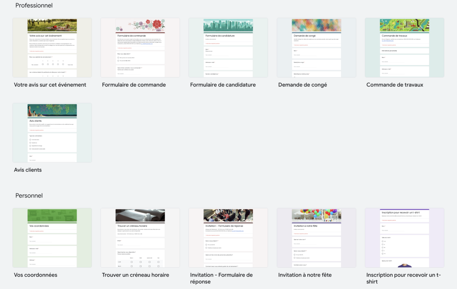Comment créer un sondage avec Google Forms