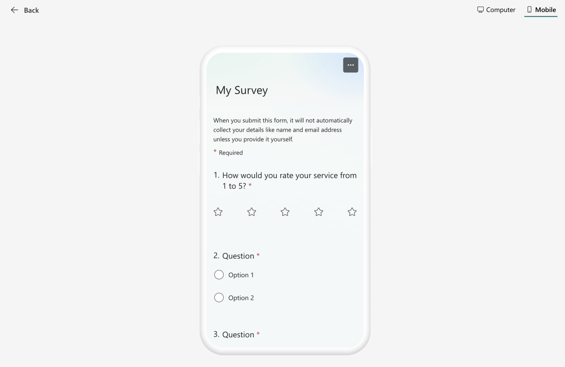 How to Create a Survey in Microsoft Forms